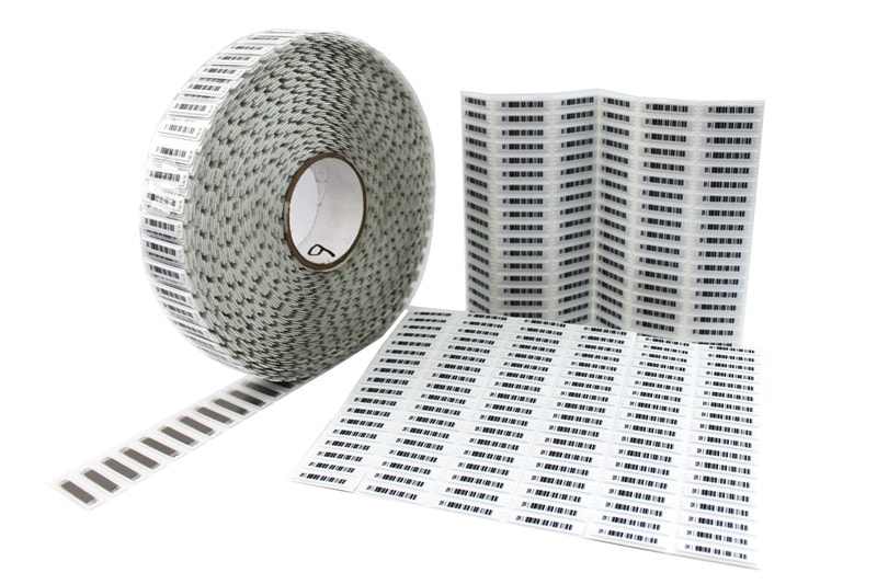 EAS Security Labels Self Adhesive Glue Anti Theft Labels Burglar Alarm